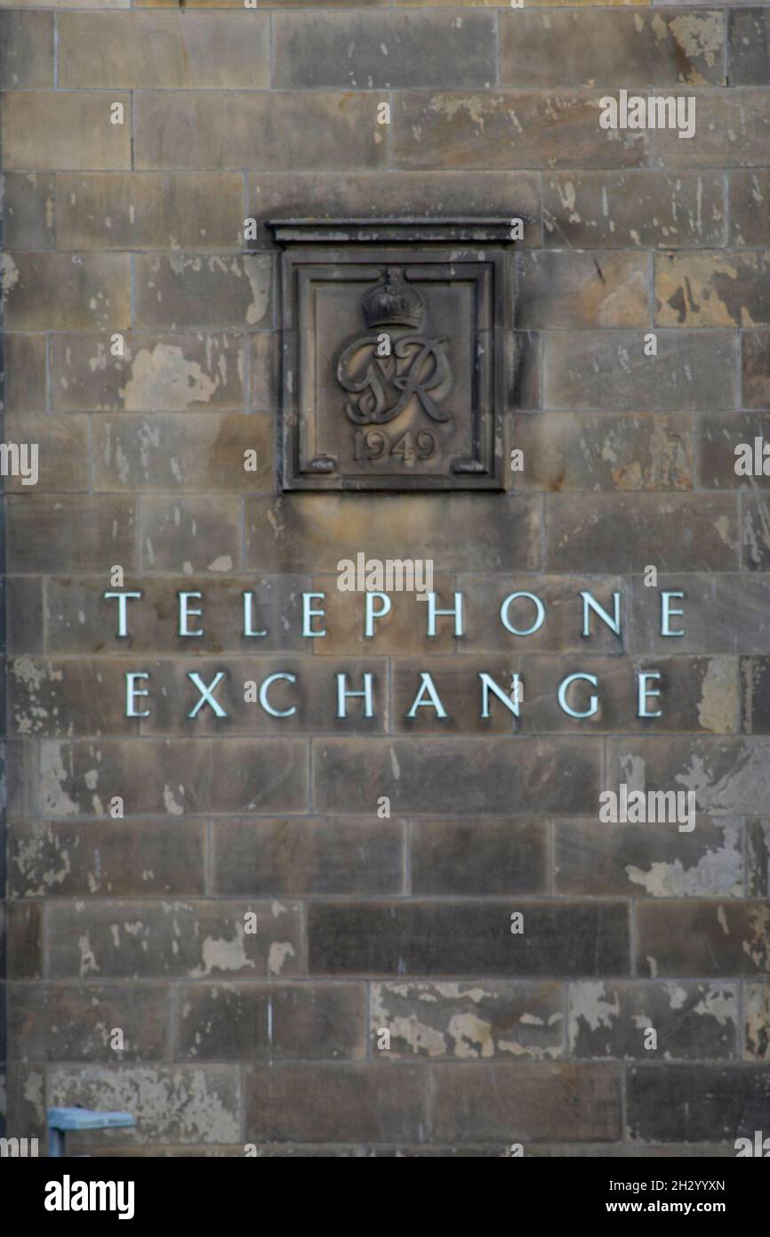 The telephone exchange building Inverness, Scotland, UK Stock Photo - Alamy