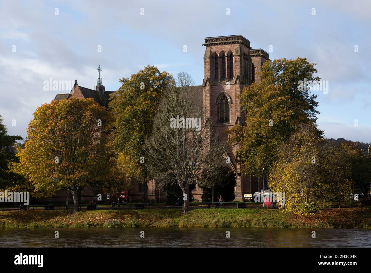 Inverness Cathedral, dedicated to St Andrew Inverness Scotland UK Stock ...
