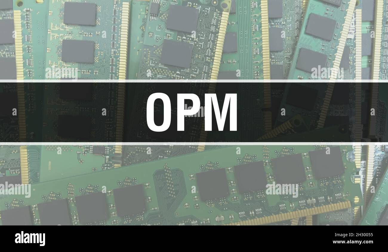 Opm text hi-res stock photography and images - Alamy