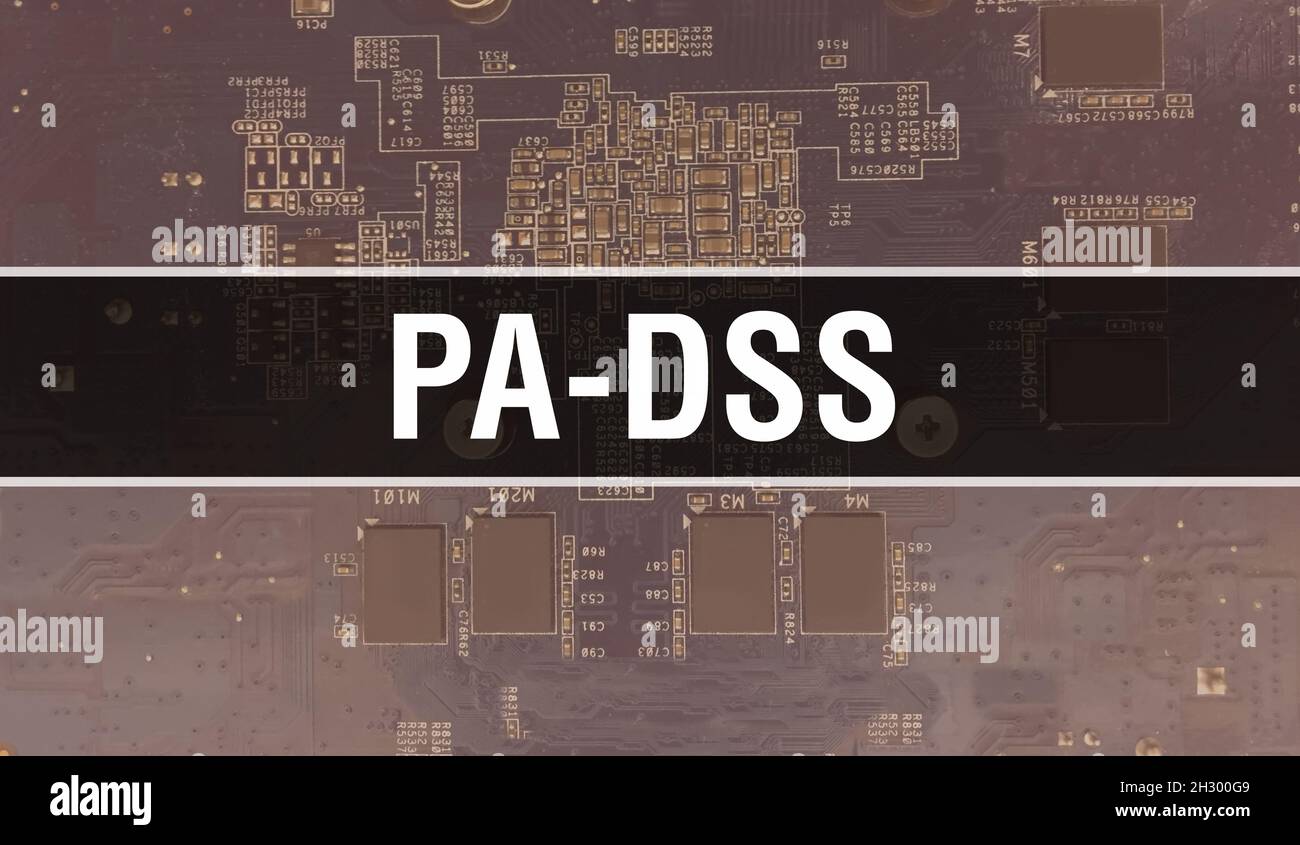 PA-DSS with Electronic Computer Hardware technology background ...