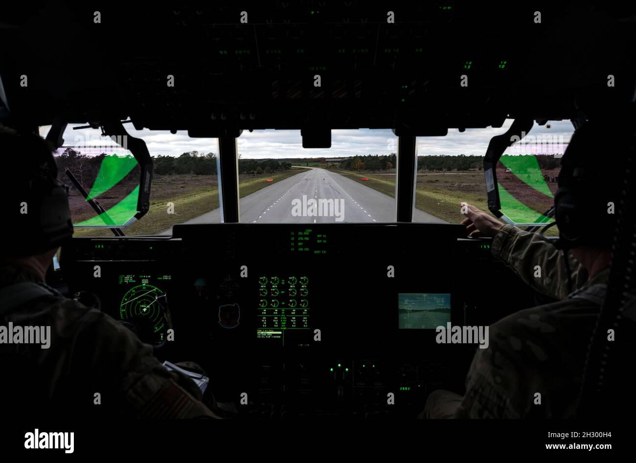 A U.S. Air Force MC-130J Commando II with the 352d Special Operations ...