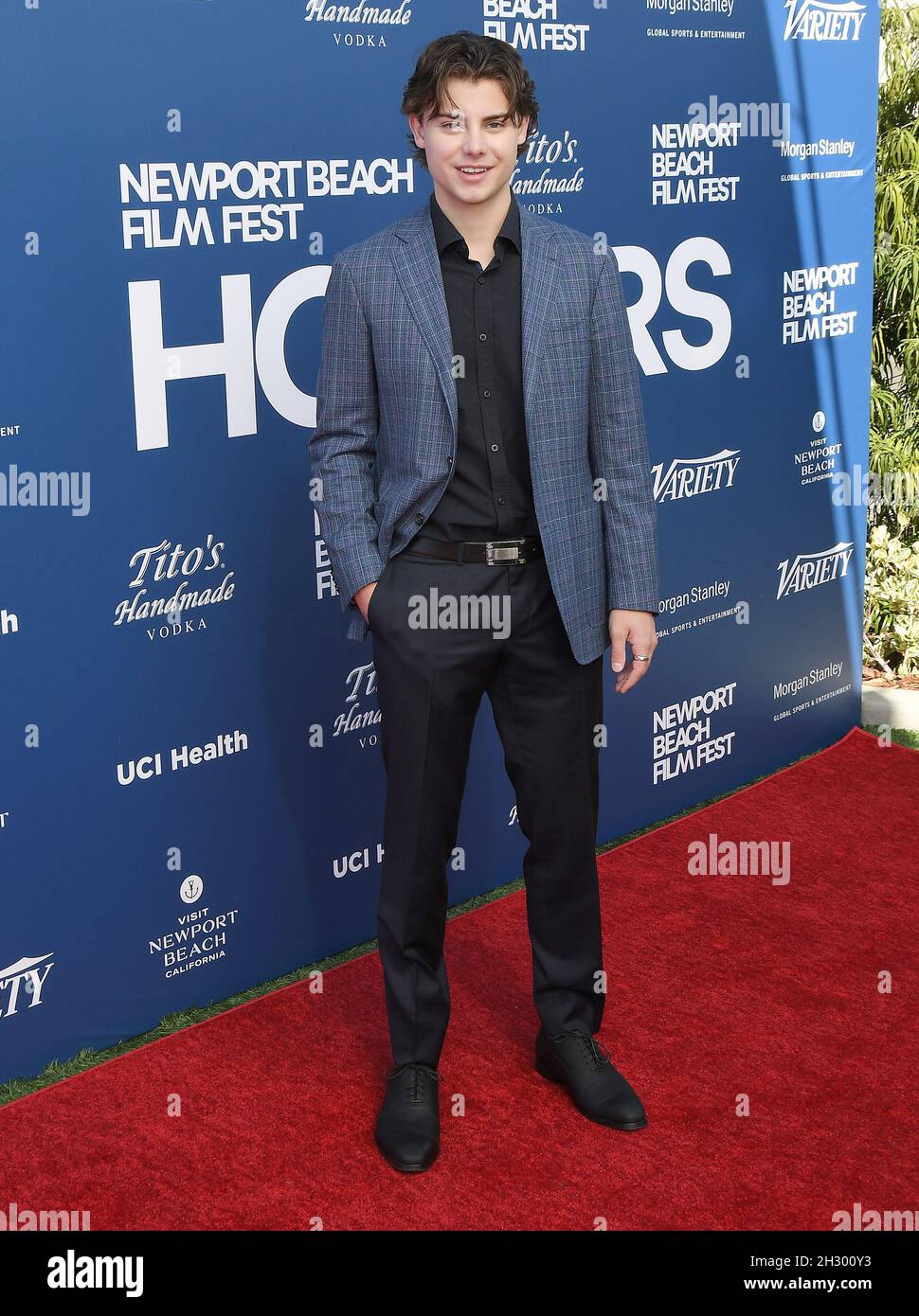 Los Angeles, USA. 24th Oct, 2021. Carson MacCormac arrives at the 22nd ...