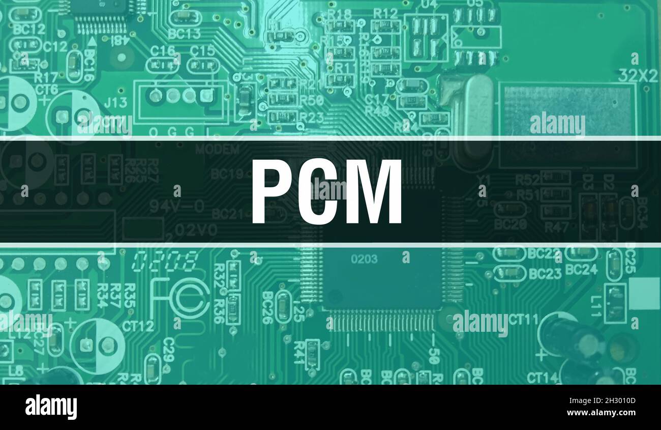 PCM with Electronic Computer Hardware technology background. Abstract ...