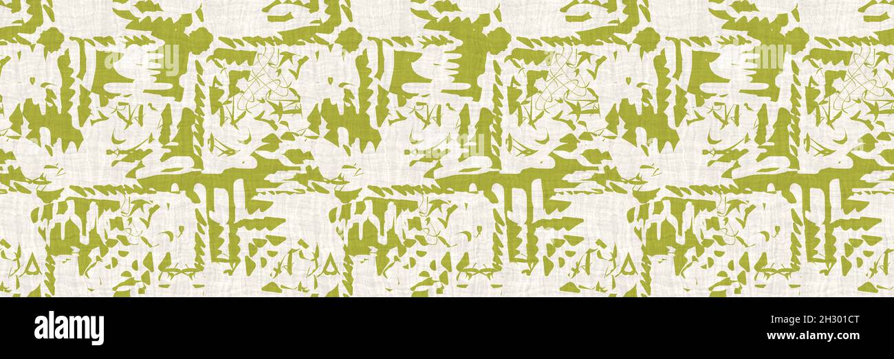 Seamless two tone hand drawn brushed effect pattern border swatch Stock ...