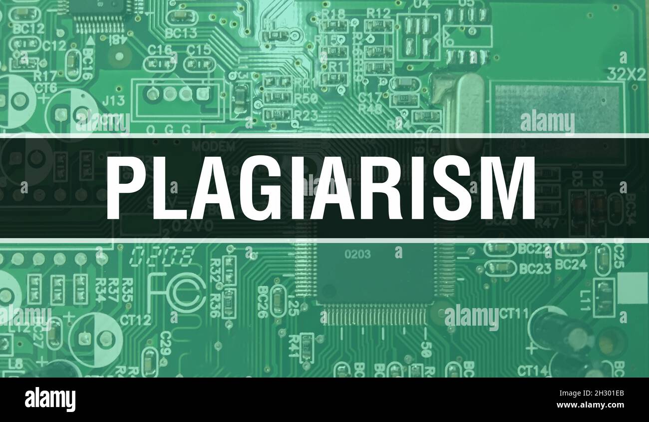 Plagiarism with Electronic Computer Hardware technology background ...