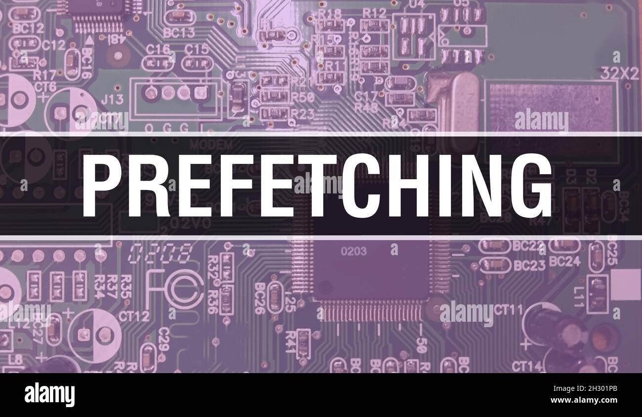 Prefetching With Electronic Computer Hardware Technology Background Abstract Background With