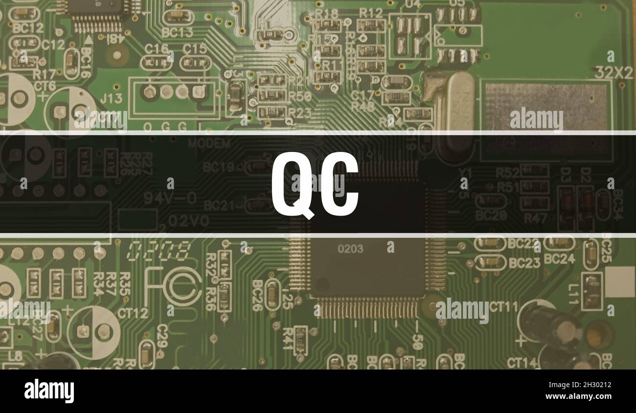 QC with Electronic Computer Hardware technology background. Abstract ...