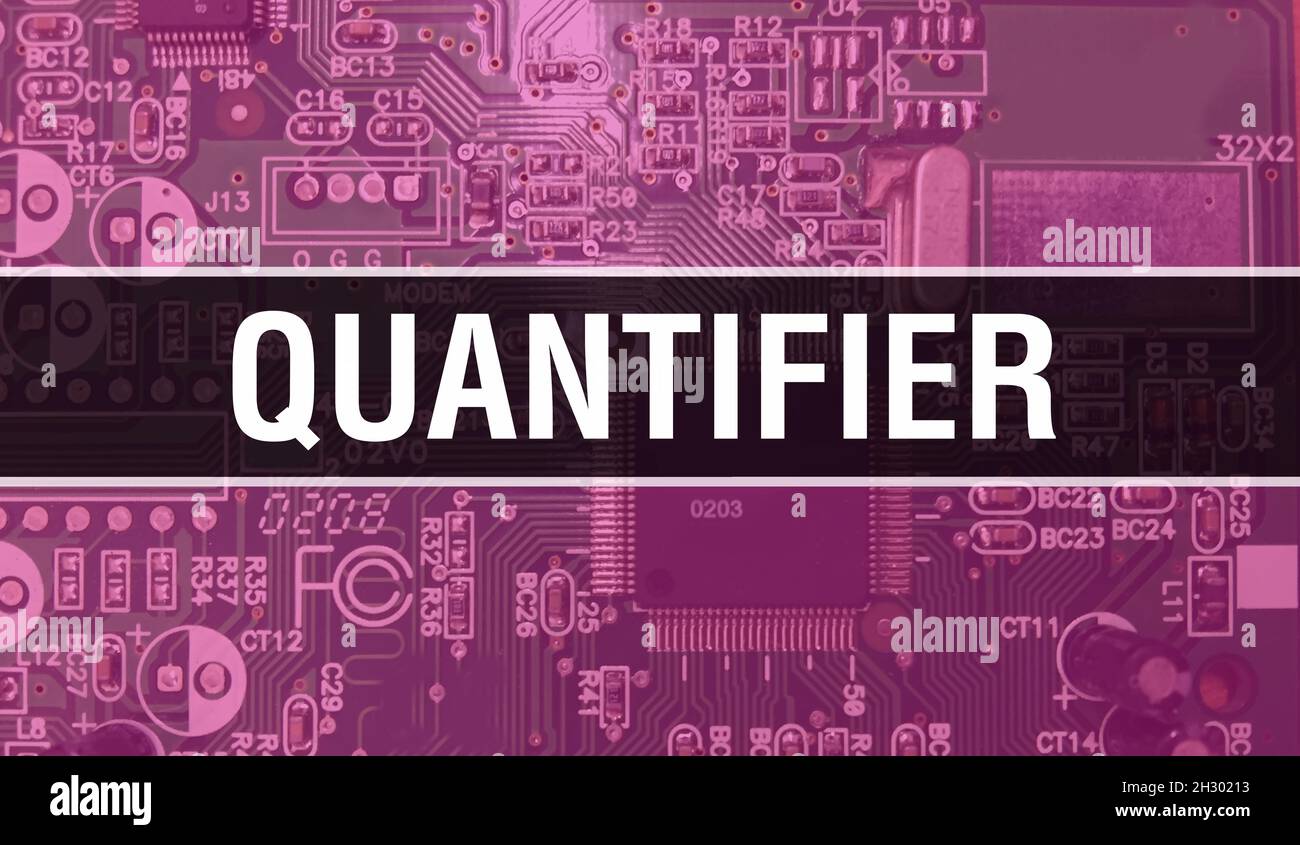 Quantifier with Electronic Computer Hardware technology background ...