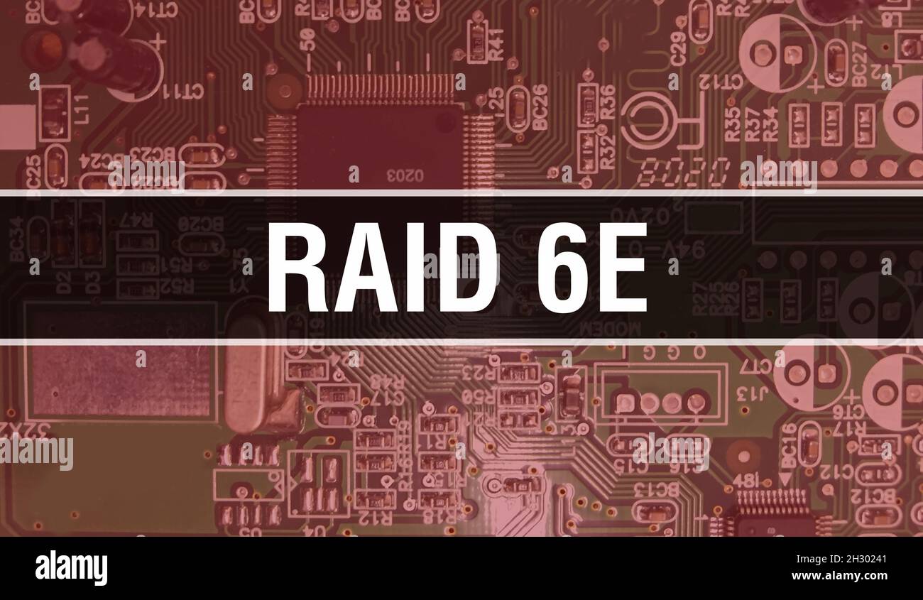 Raid 6e text hi-res stock photography and images - Alamy