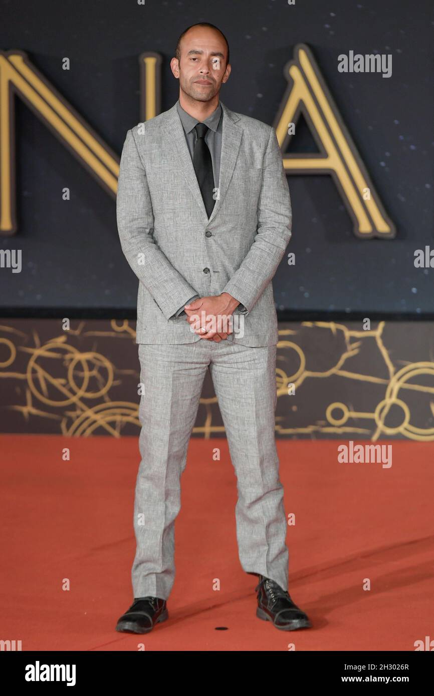 Rome, Italy - 24 Oct 2021, Nate Moore attends the red carpet of the ...