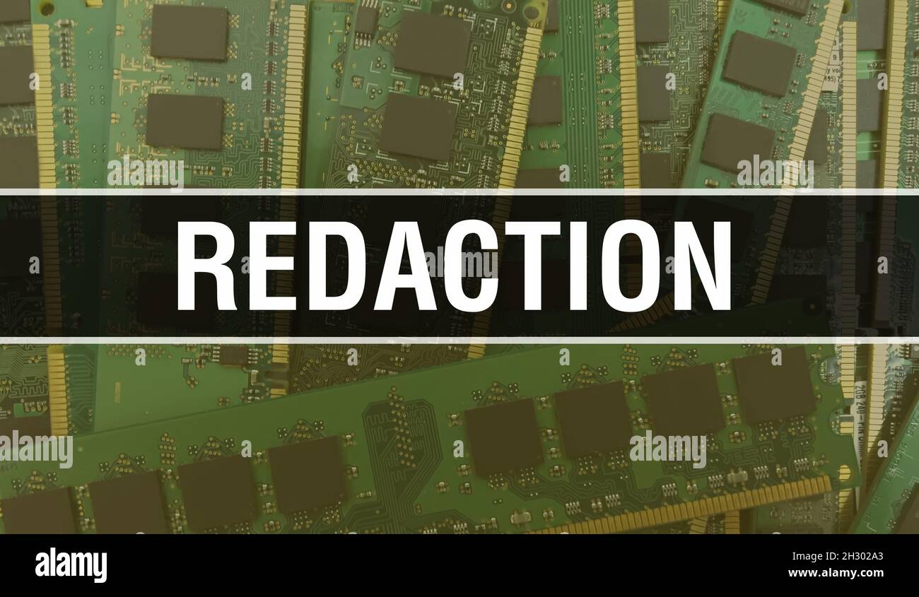 Redaction text hi-res stock photography and images - Alamy