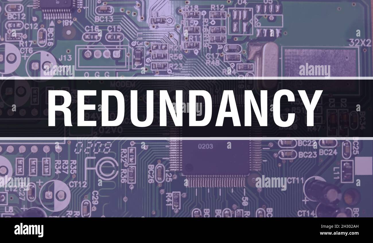 Redundancy with Electronic Computer Hardware technology background ...