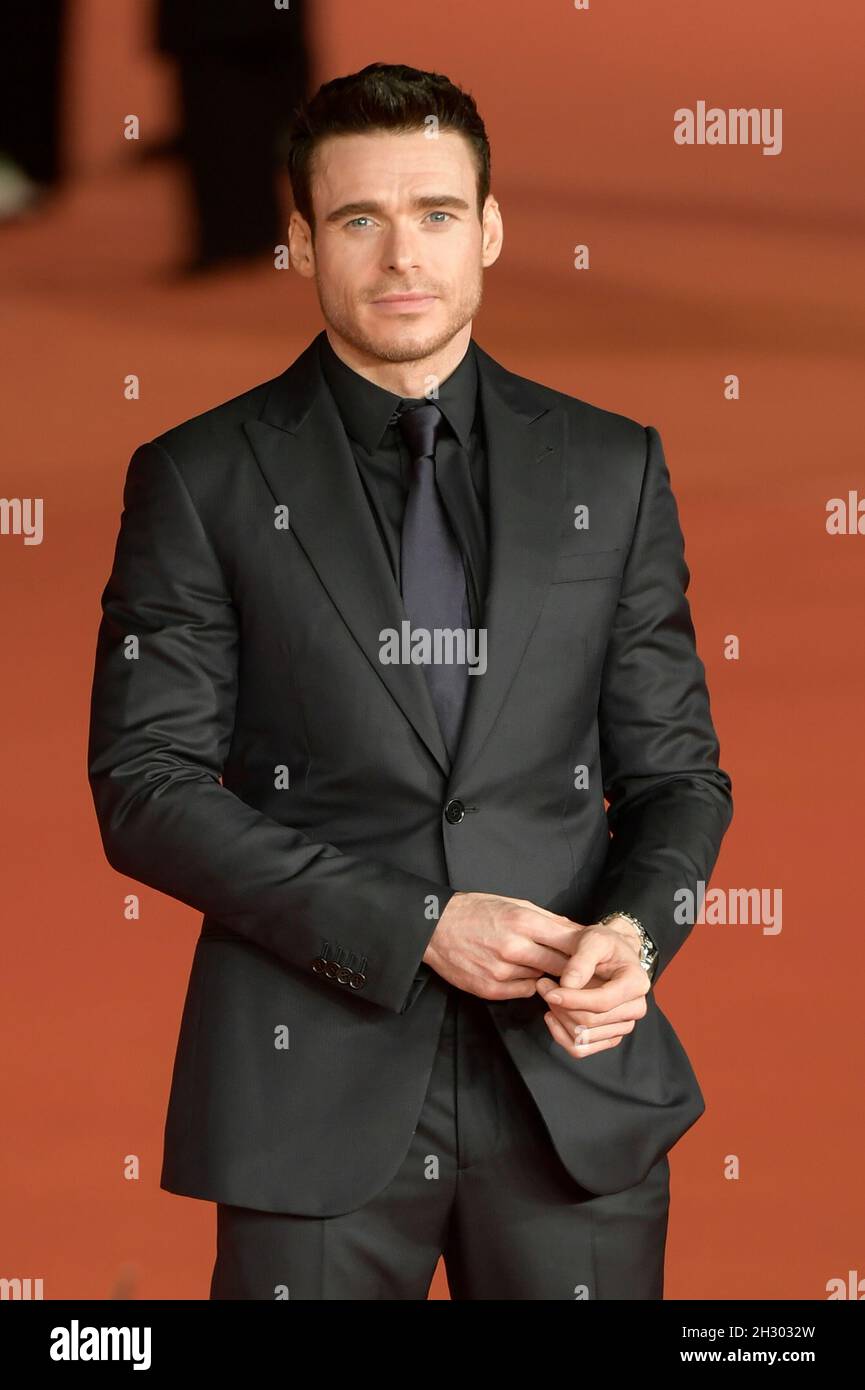 Rome, Italy. 24th Oct, 2021. Richard Madden attends the red carpet of ...