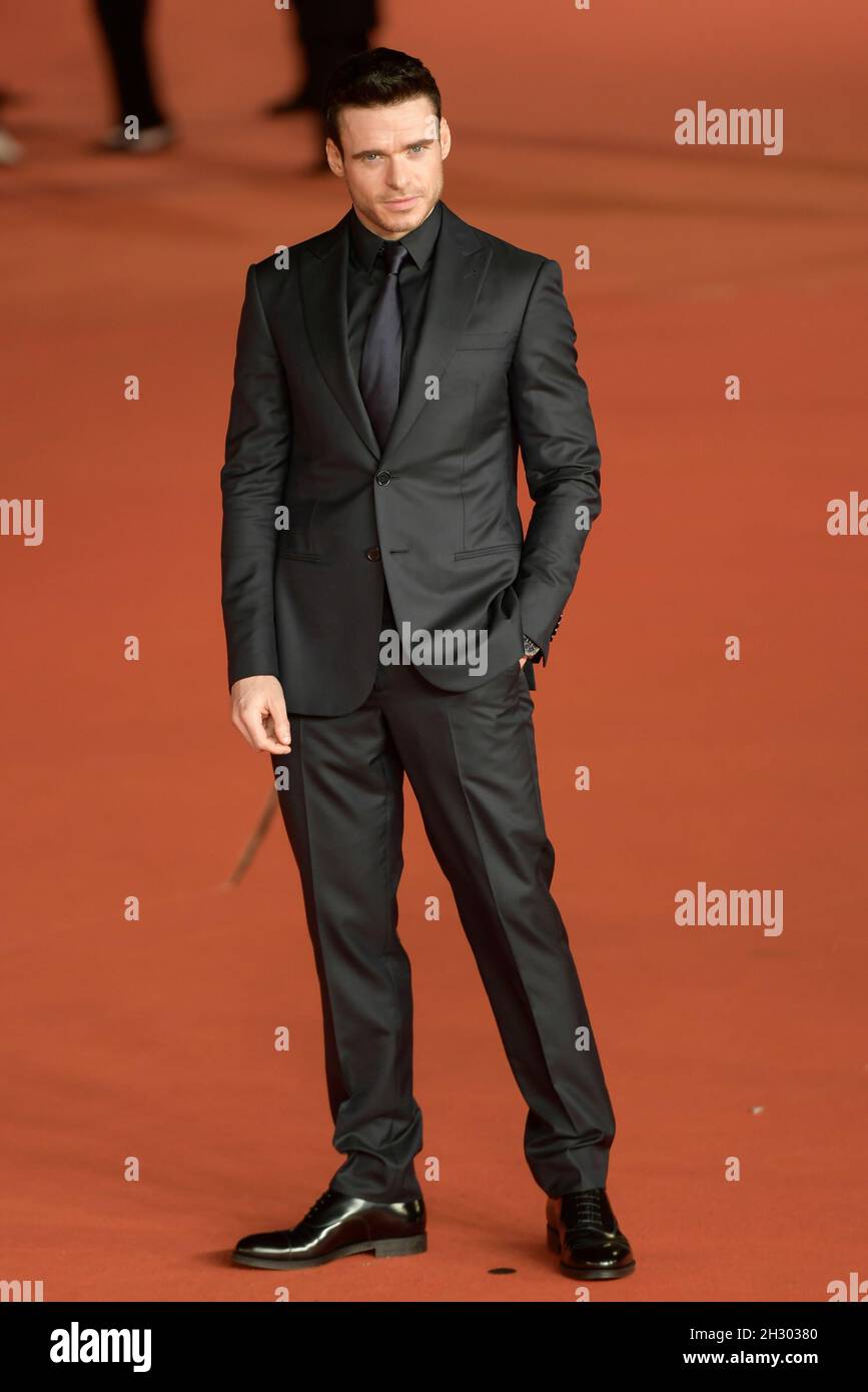 Rome, Italy. 24th Oct, 2021. Richard Madden attends the red carpet of ...