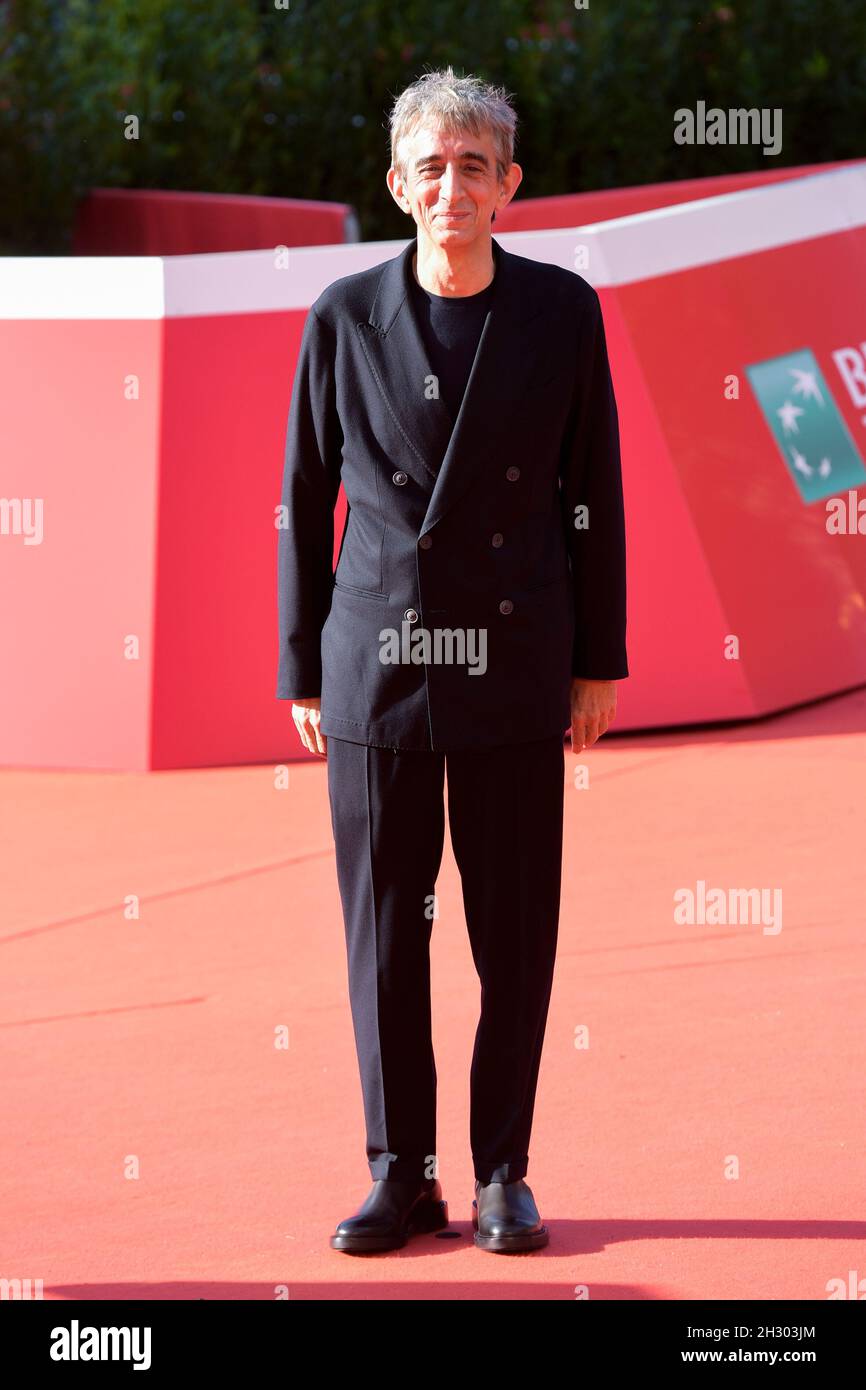 Rome, Italy - 24 Oct 2021, Sergio Rubini attends the red carpet of film ...