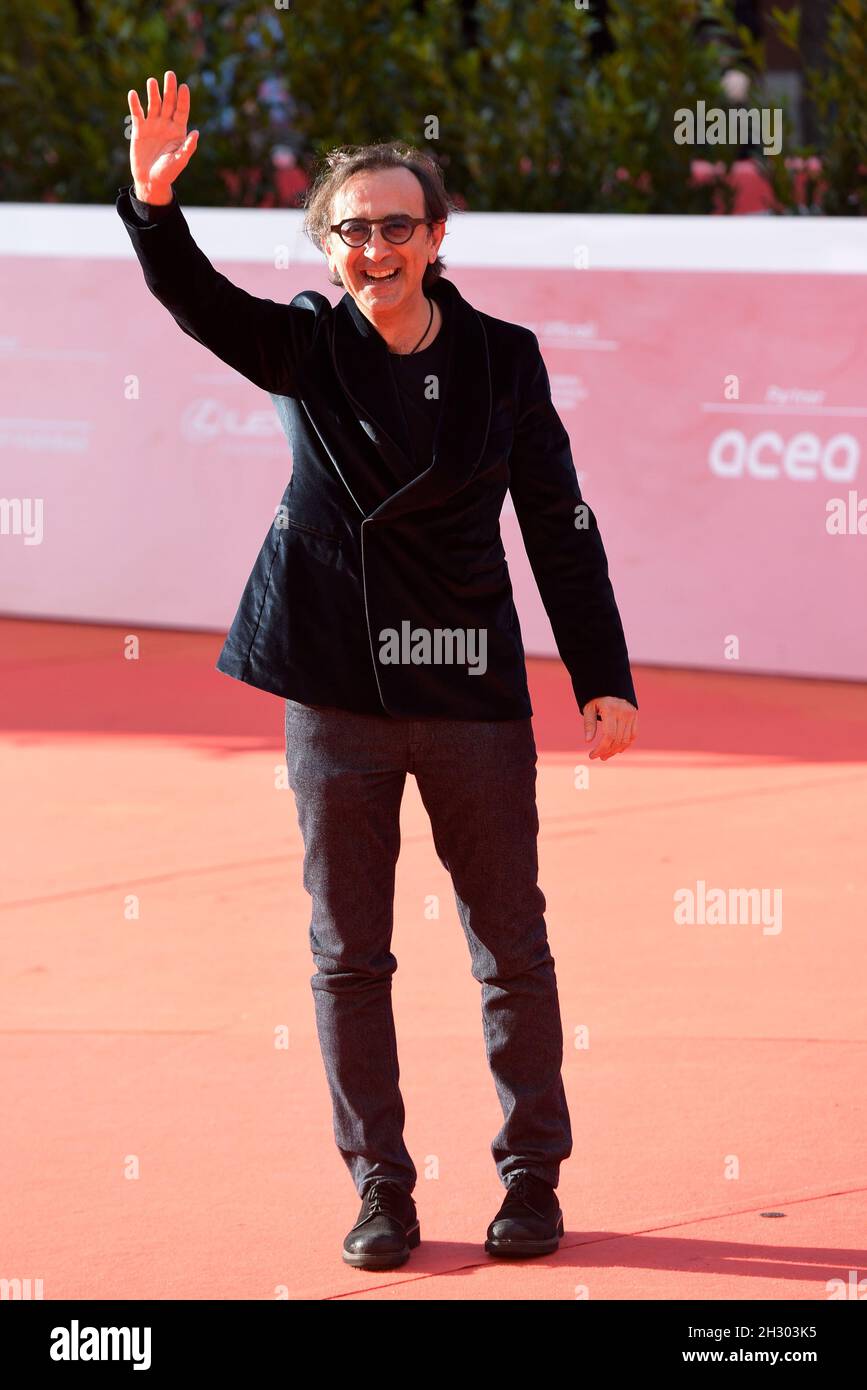 Rome, Italy - 24 Oct 2021, Giovanni Esposito attends the red carpet of ...