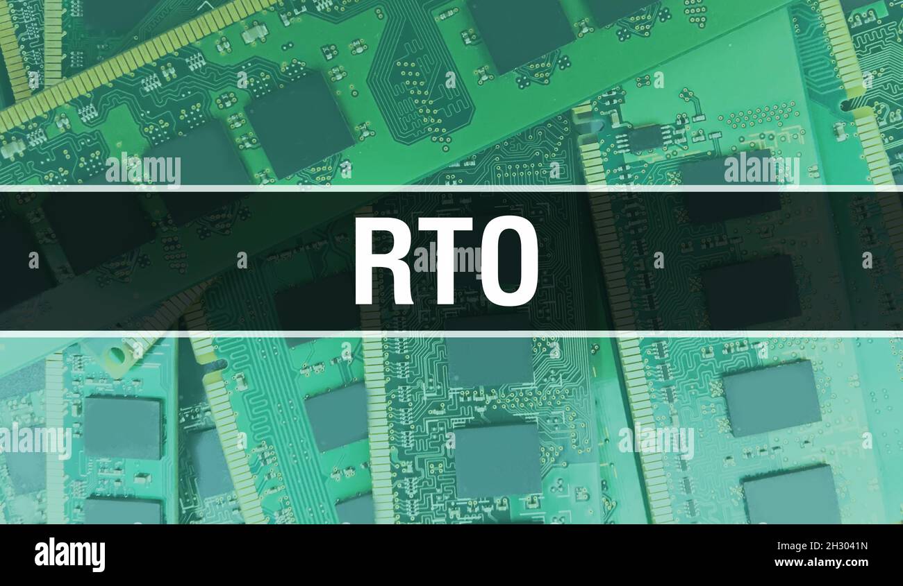 RTO with Technology Motherboard Digital. RTO and Computer Circuit Board ...