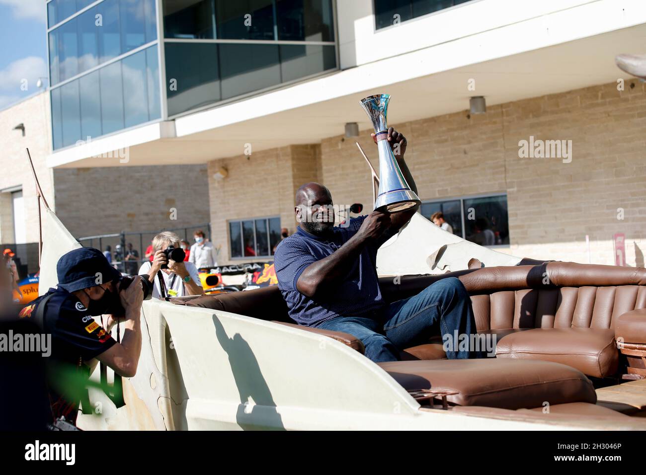 Austin, Texas, 24/10/2021, Shaquille O'Neal, portrait during the ...