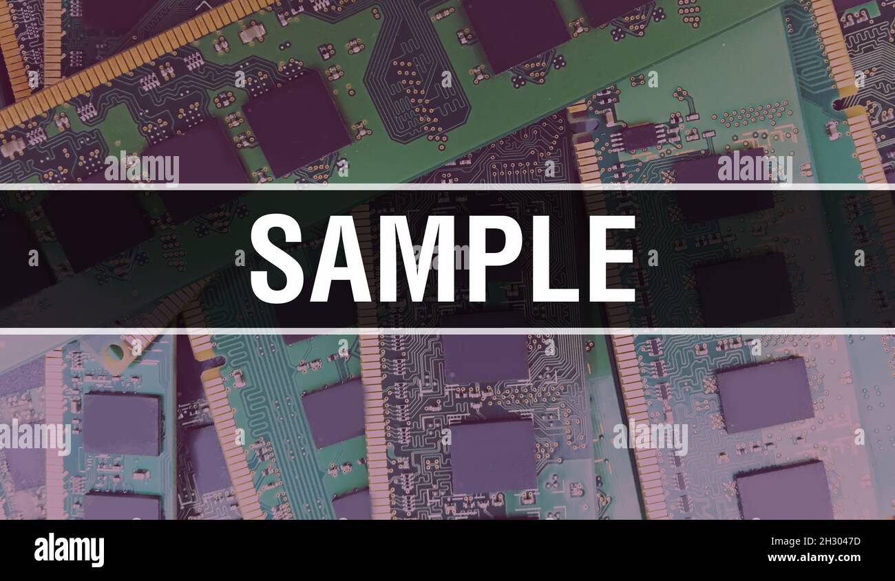 Sample with Technology Motherboard Digital. Sample and Computer Circuit ...