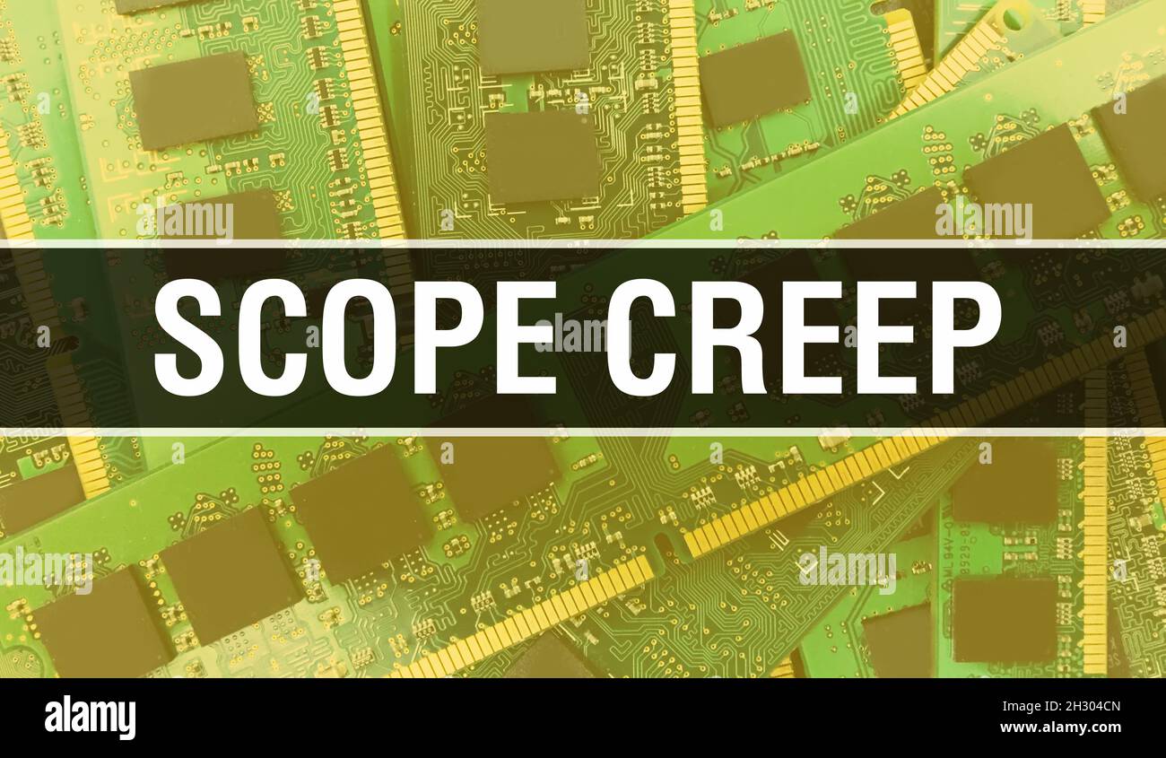 Scope Creep with Electronic Computer Hardware technology background ...