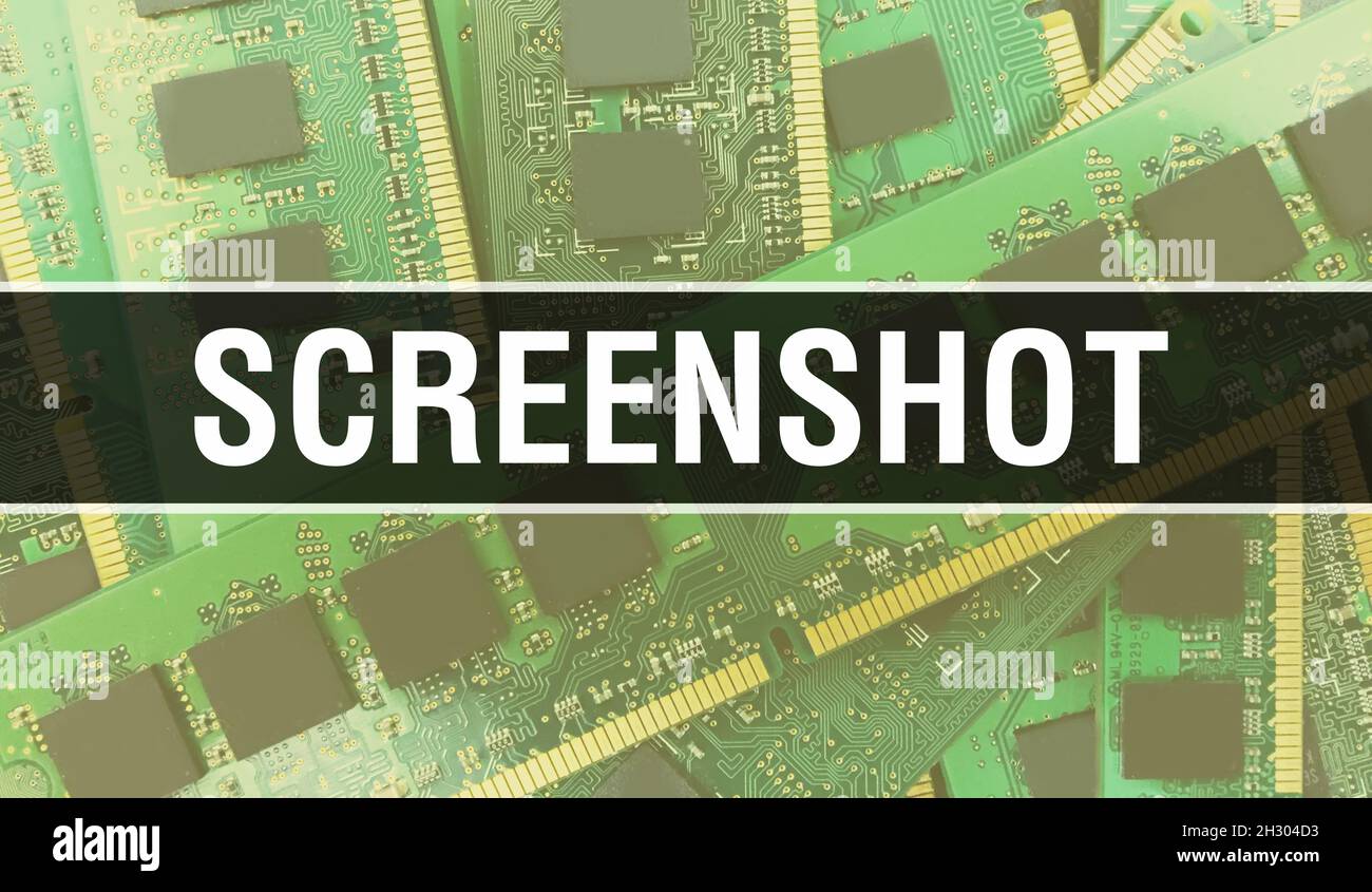 Screenshot with Electronic Computer Hardware technology background ...