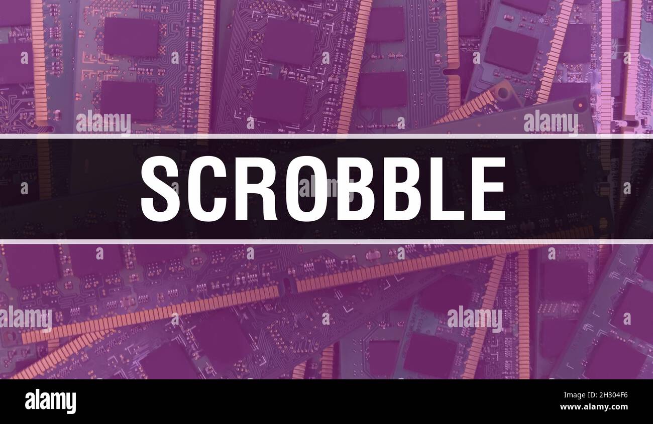 Scrobble image hi-res stock photography and images - Alamy
