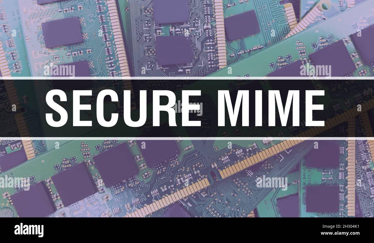 Secure mime text hi-res stock photography and images - Alamy