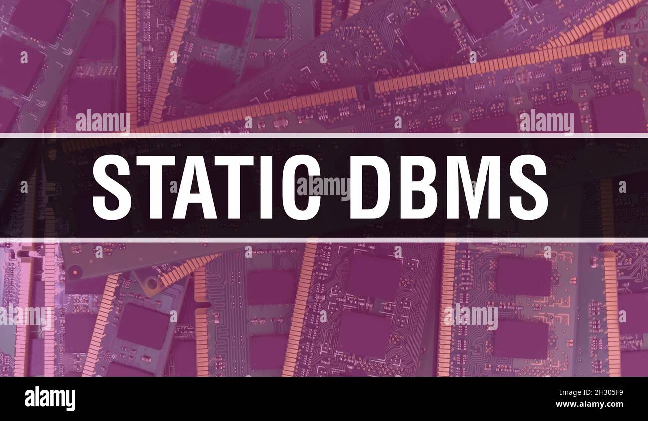 Static dbms text hi-res stock photography and images - Alamy