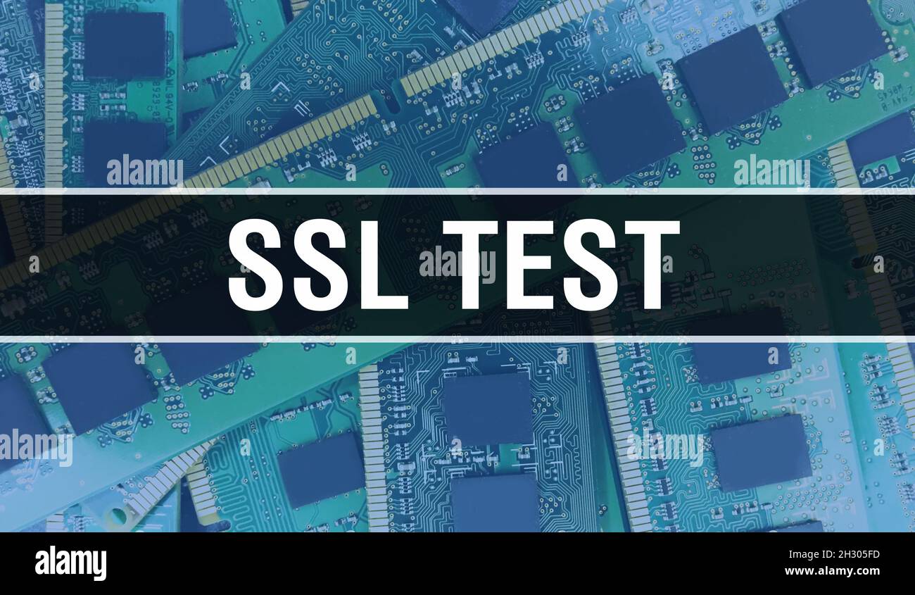 Ssl test image hi-res stock photography and images - Alamy
