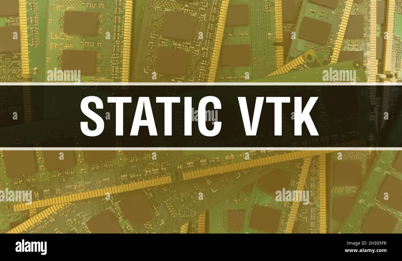 Static VTK with Electronic Computer Hardware technology background ...