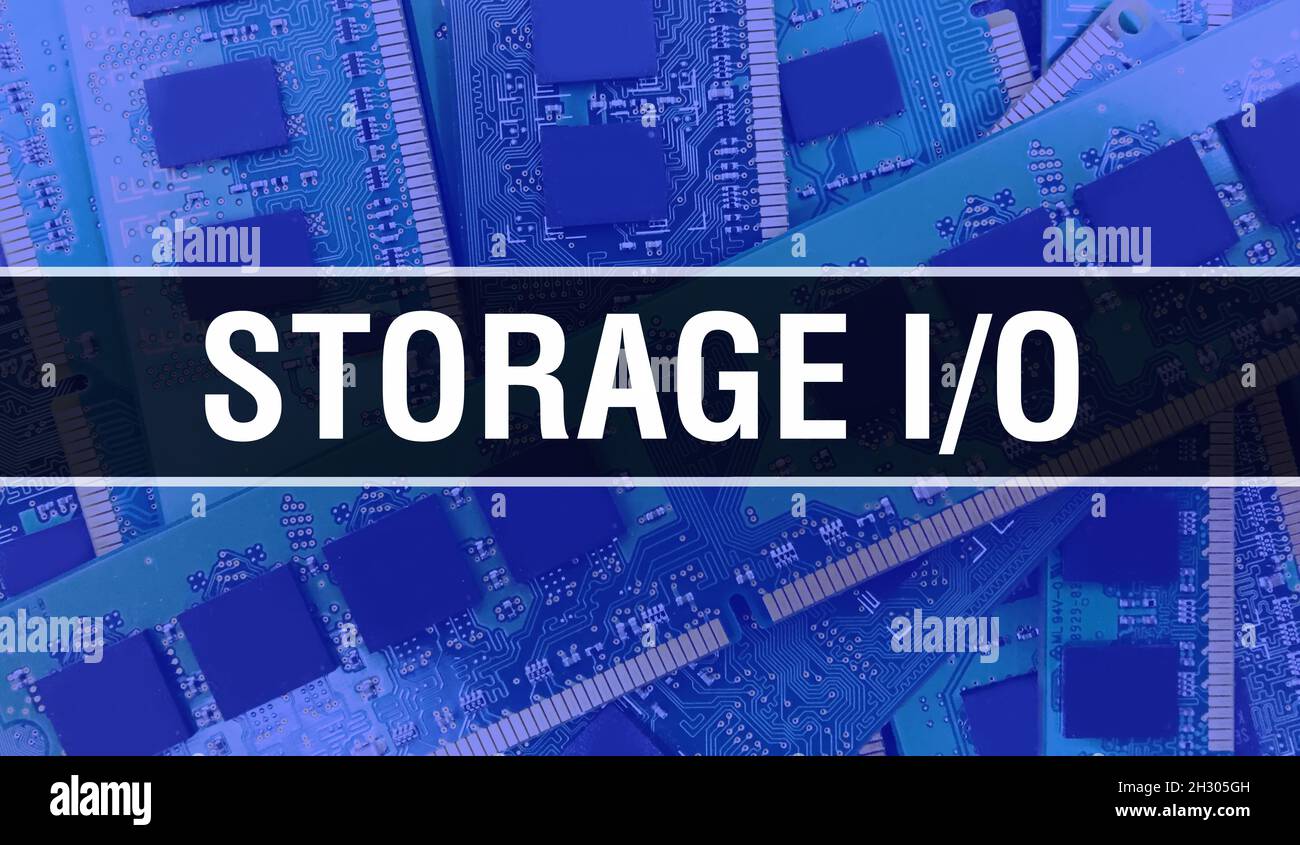 Storage i o text hi-res stock photography and images - Alamy