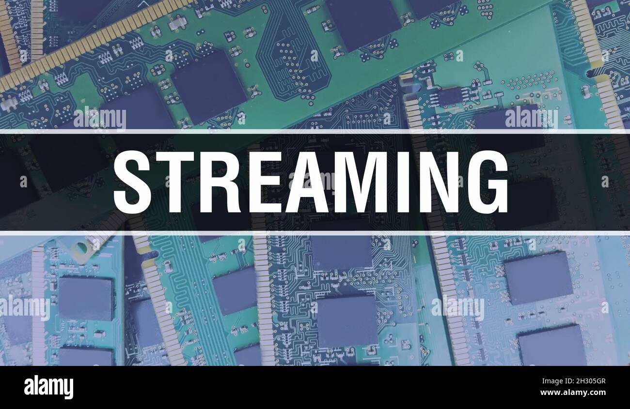 Streaming with Technology Motherboard Digital. Streaming and Computer ...