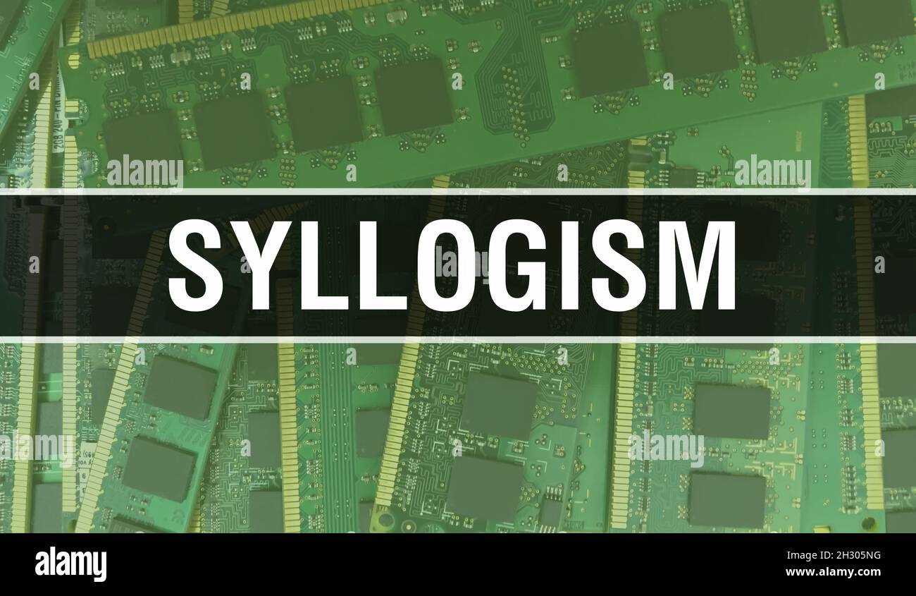 Syllogism background hi-res stock photography and images - Alamy
