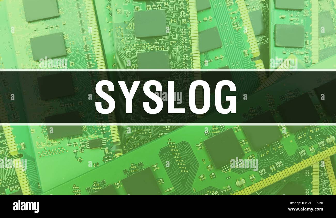 Syslog image hi-res stock photography and images - Alamy