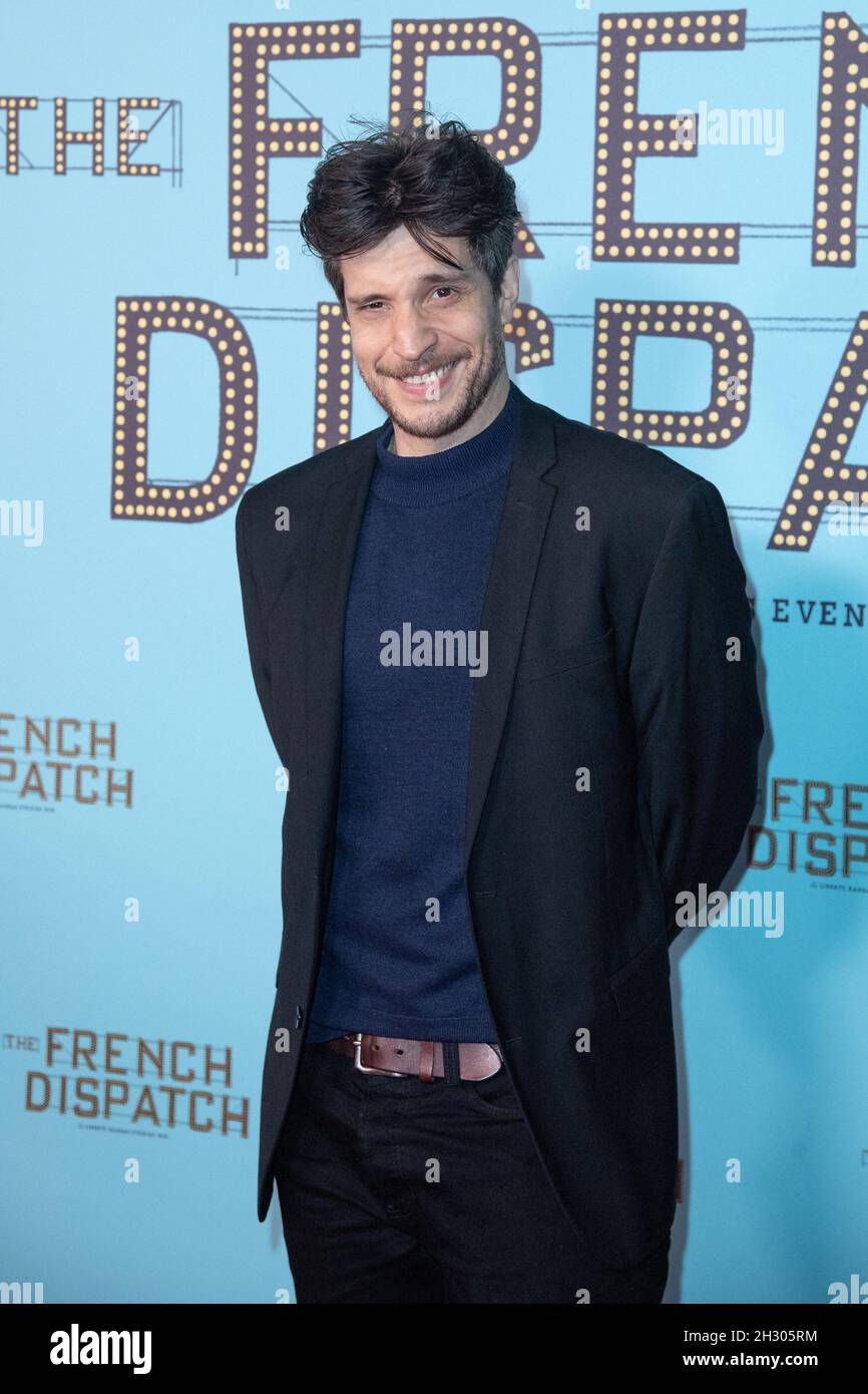 Paris, France on October 24, 2021. Rodolphe Pauly attending The French Dispatch Premiere at the ...