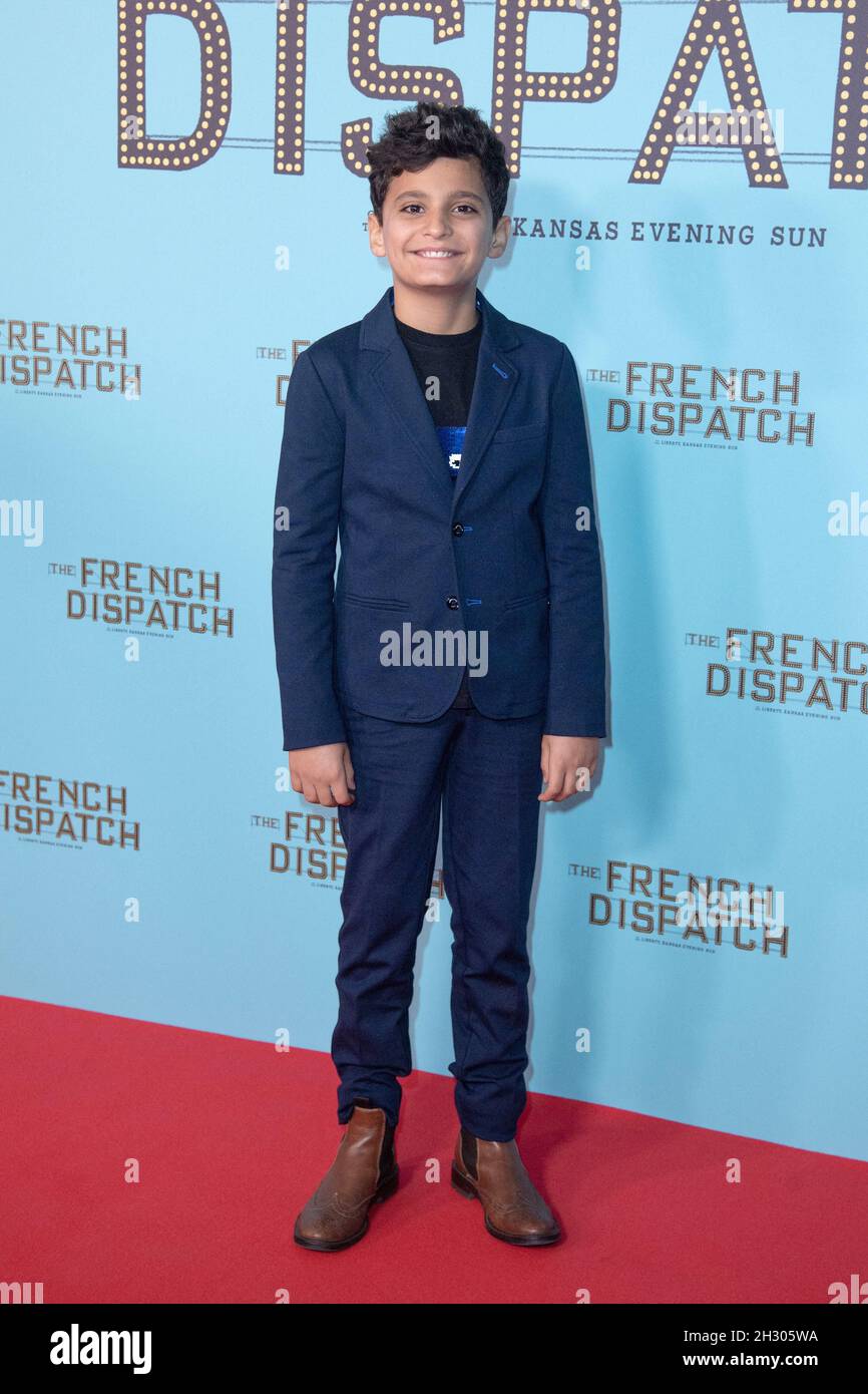 Paris, France on October 24, 2021. Gabriel Ryan attending The French ...