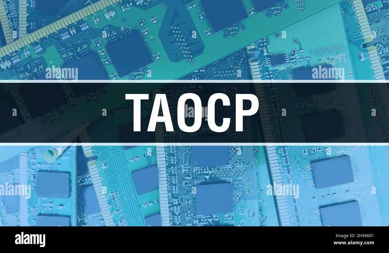 TAOCP with Technology Motherboard Digital. TAOCP and Computer Circuit Board Electronic Computer ...