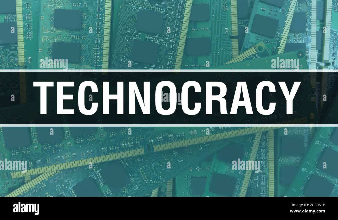Technocracy background hi-res stock photography and images - Alamy