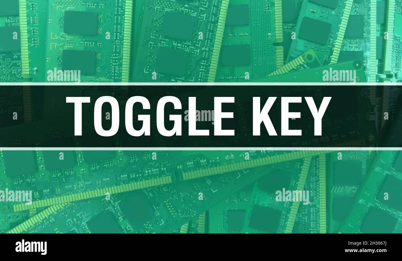 Toggle key text hi-res stock photography and images - Alamy