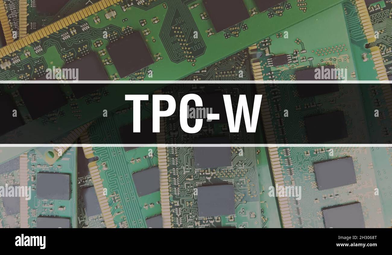 TPC-W with Technology Motherboard Digital. TPC-W and Computer Circuit ...