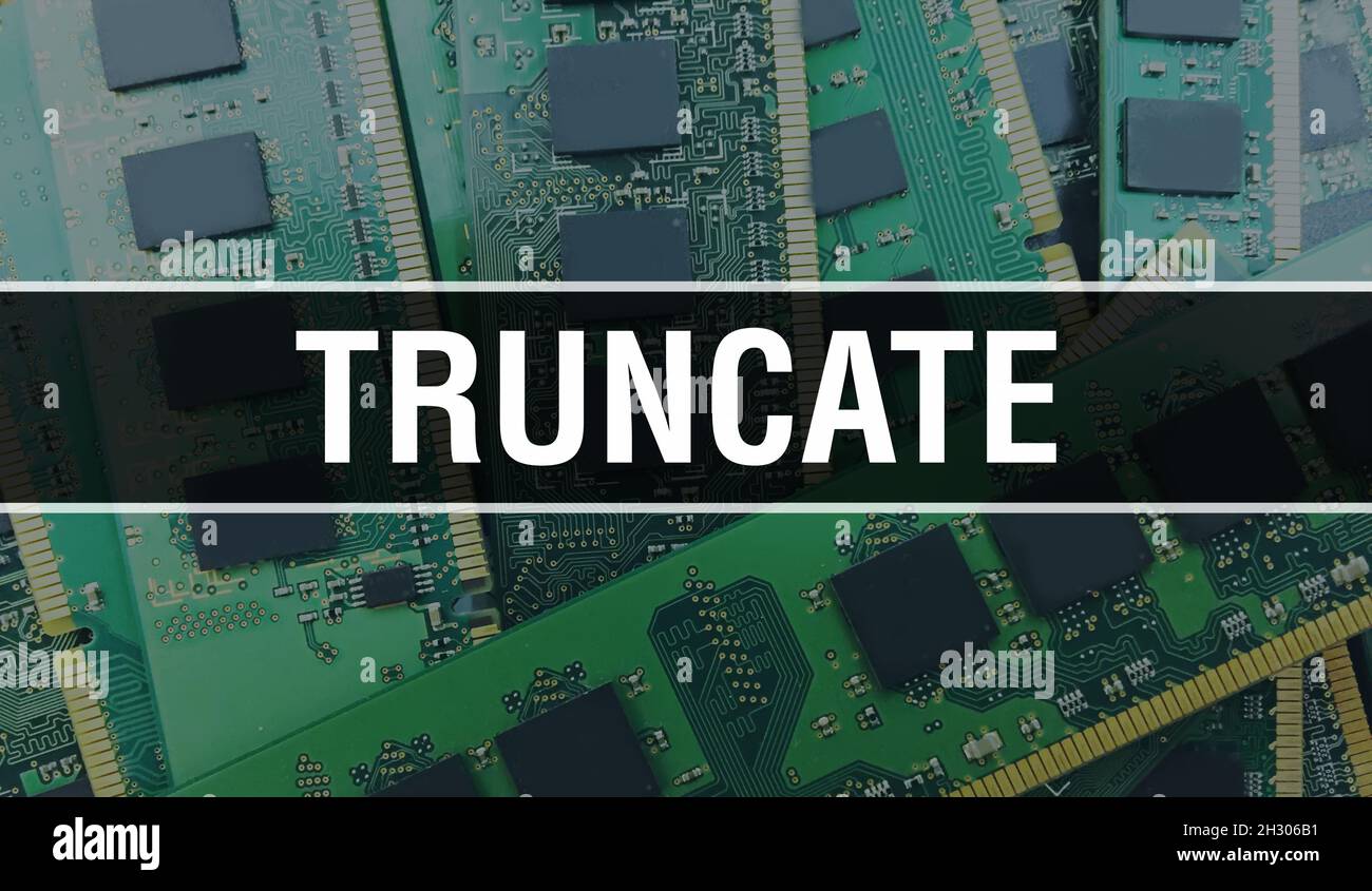 Truncate text hi-res stock photography and images - Alamy