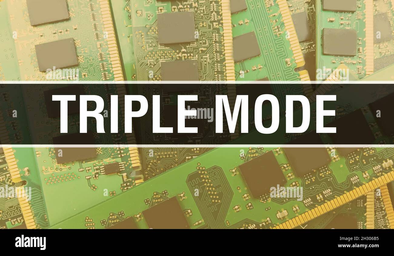 Triple mode background hi-res stock photography and images - Alamy
