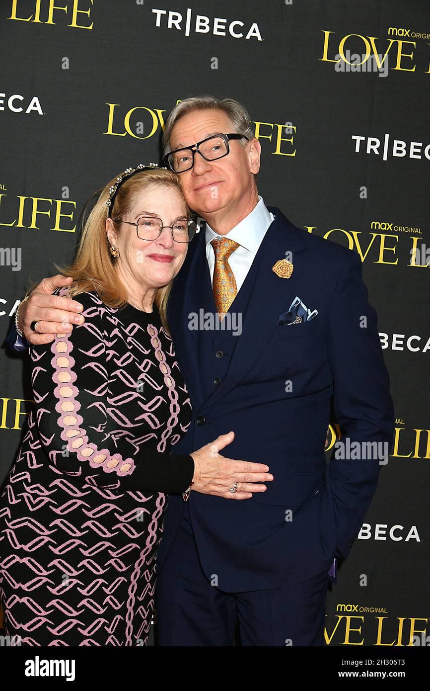 Paul Feig and wife Laurie Feig attends The Tribeca Fall Preview of the ...