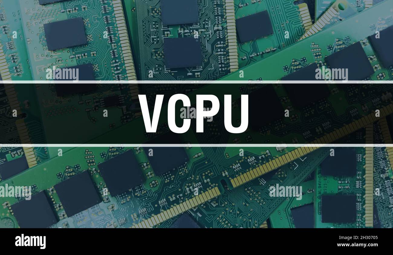 Vcpu image hi-res stock photography and images - Alamy