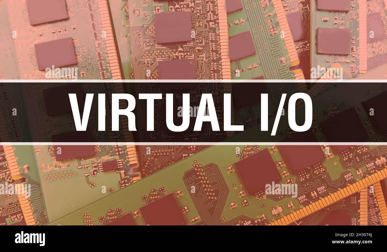 Virtual i o text hi-res stock photography and images - Alamy