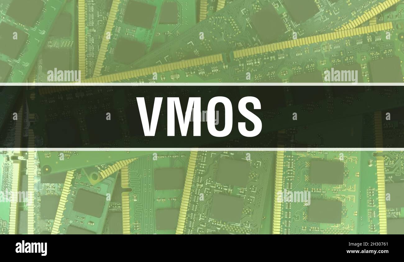 VMOS with Technology Motherboard Digital. VMOS and Computer Circuit ...