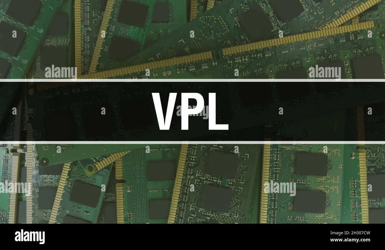 VPL with Technology Motherboard Digital. VPL and Computer Circuit Board ...