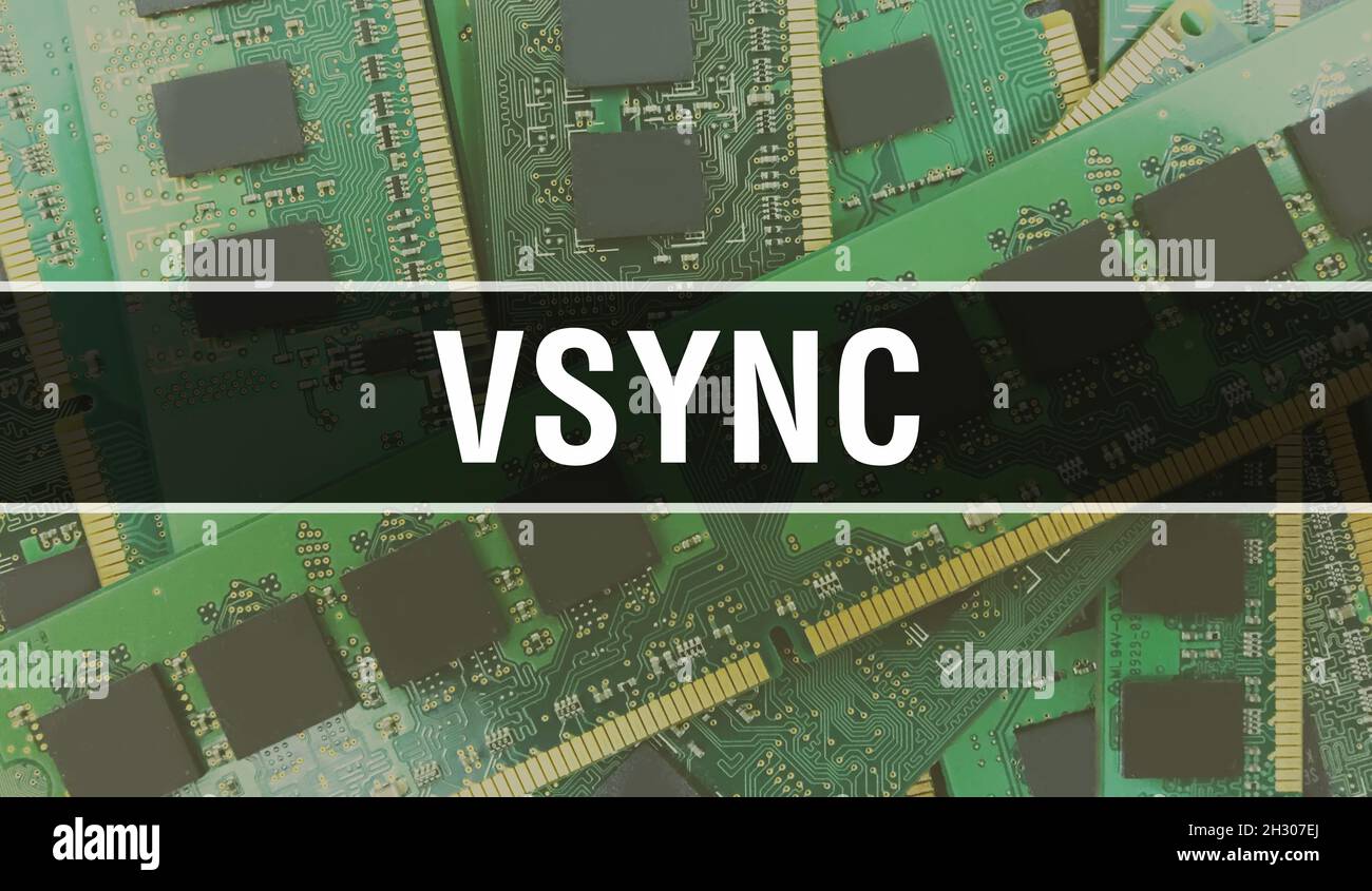 Vsync image hi-res stock photography and images - Alamy
