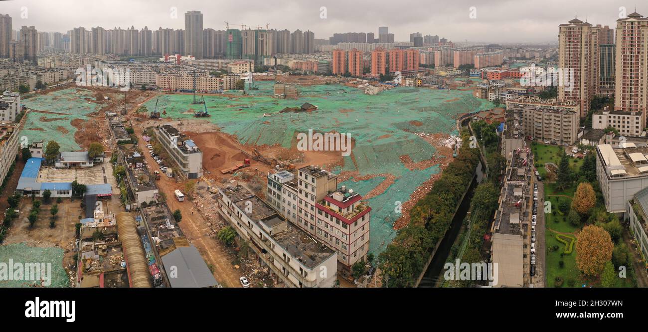Residential buildings demolished in China Stock Photo - Alamy