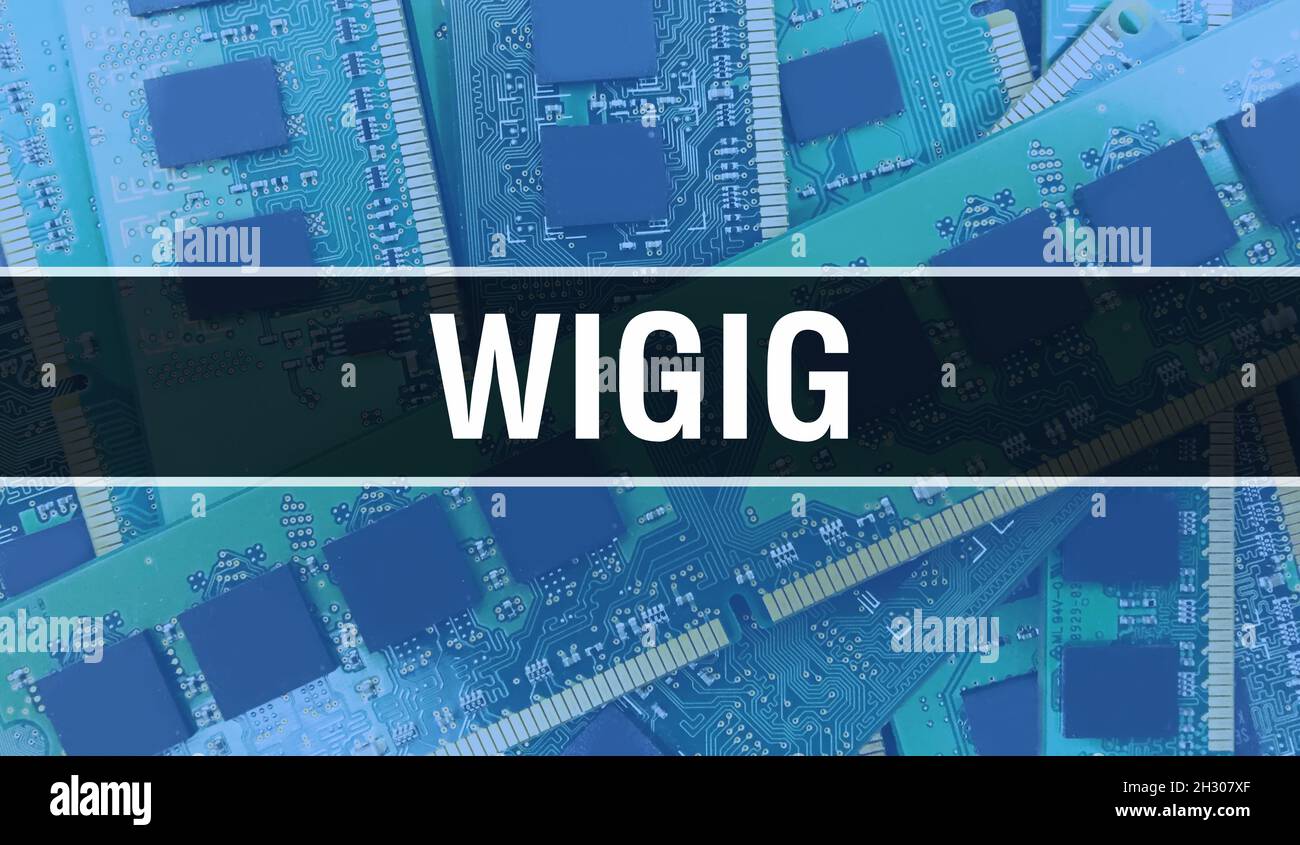 Wigig background hi-res stock photography and images - Alamy
